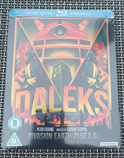 STEELBOOK « DALEKS » INVASION EARTH : 2150 A.D DOCTOR WHO Neuf EUR 69 ...