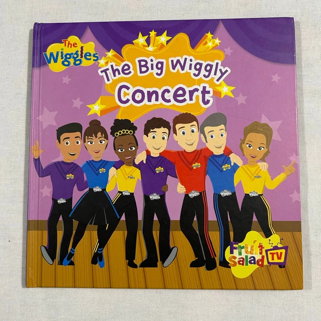 THE WIGGLES The Big Wiggly Concert Hard Cover Book 2022 $92.62 ...