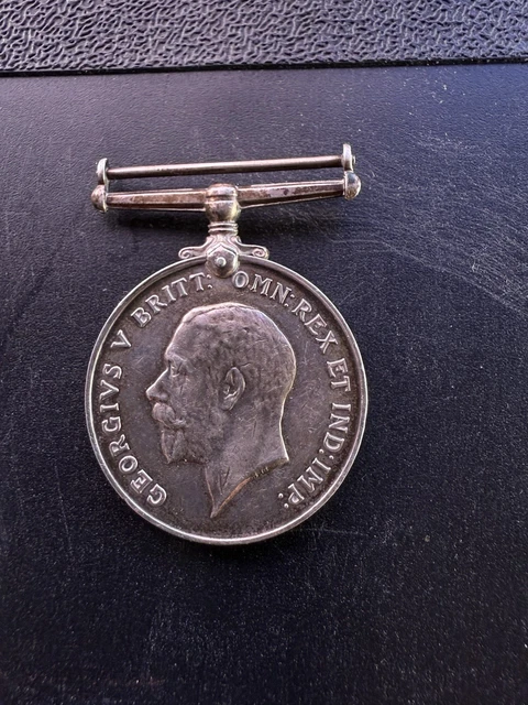 ORIGINAL WW1 GEORGE V British War Medal 1914-1918.Royal Scots ,used. £ ...
