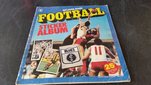 RARE VINTAGE SCANLENS1983 afl vfl season sticker album $65.00 - PicClick AU