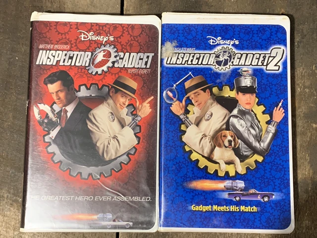DISNEY’S INSPECTOR GADGET VHS (Double Feature) £9.25 - PicClick UK