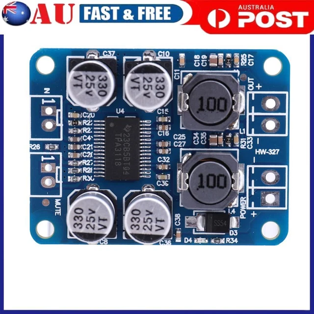 TPA3118 POWER AMPLIFIER Module PBTL Digital Stereo Amplifier Module ...