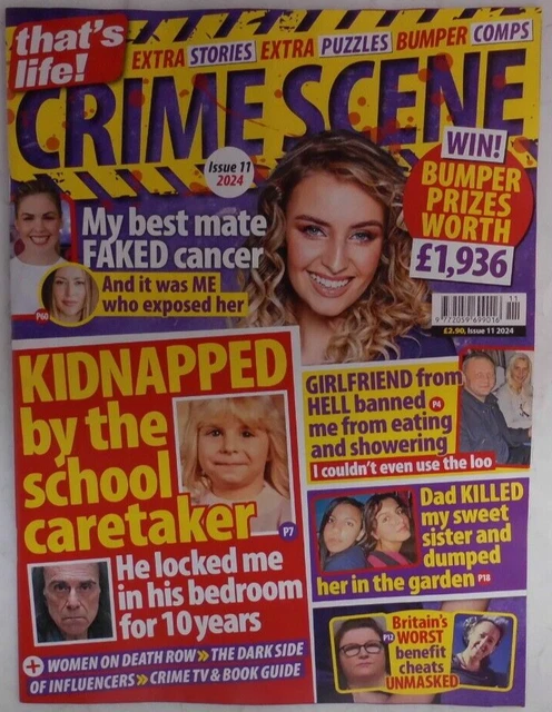 REAL LIFE SPECIAL magazine That's Life Crime Scene #11 2024 School ...