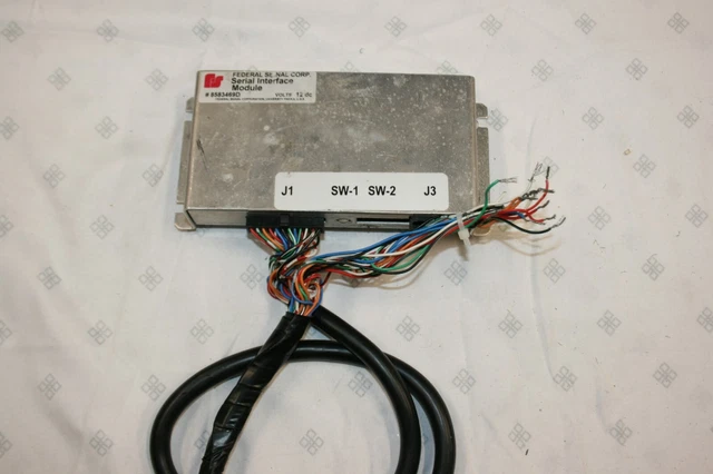 FEDERAL SIGNAL 8583469D Serial Interface Module $122.36 - PicClick CA
