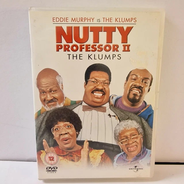 NUTTY PROFESSOR II The Klumps DVD Cert 12 PAL Eddie Murphy, Janet ...