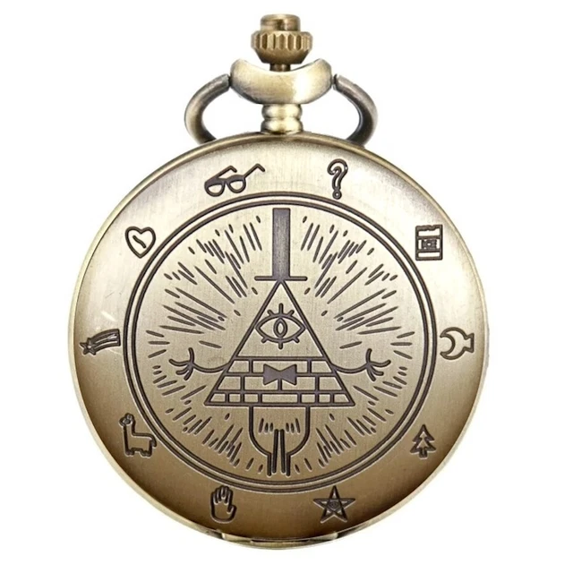 MONTRE GOUSSET POCKET watch - Bill Cipher Gravity Falls (Ref 1) (2024. ...