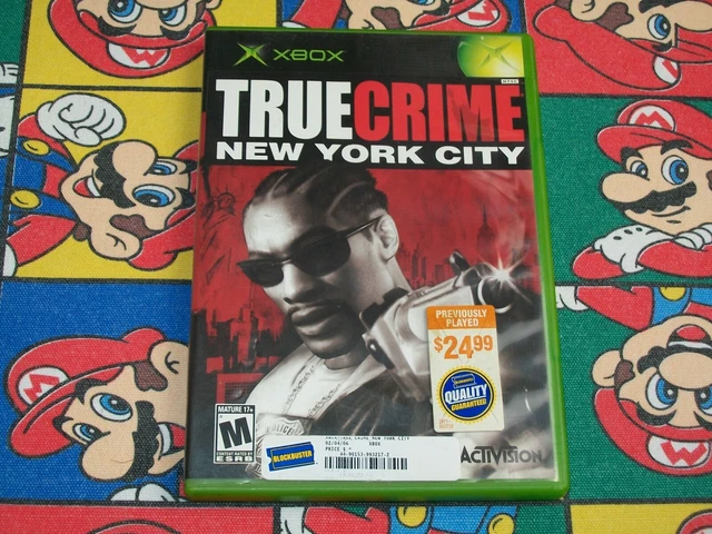 TRUE CRIME: NEW York City (Original Xbox) w/ Case - Action Game $3.97 ...