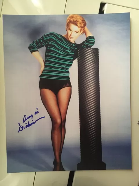 Autographe SignÉ Angie Dickinson 8x10 Photo Brillante Sexy Coa Eur