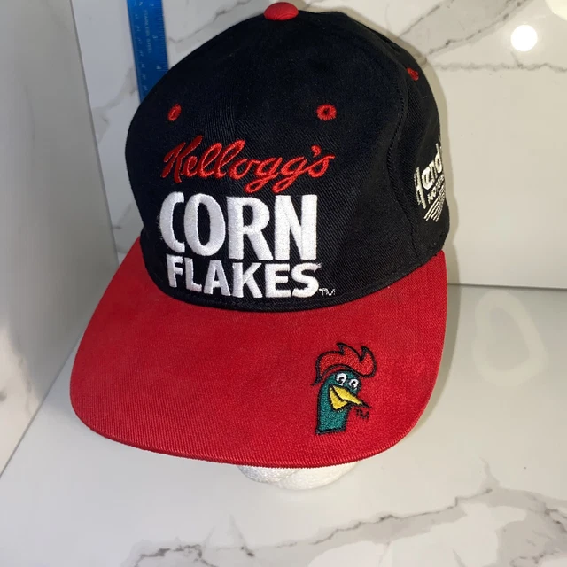 VINTAGE KELLOGG'S CORN Flakes Nascar Racing Hat Terry Labonte Snap Back ...