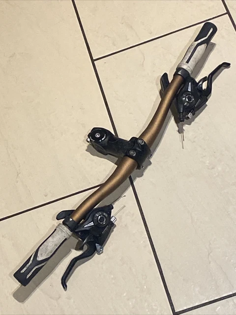 MTB BIKE SCOTT Handlebar Complete With Shimano Shifters 3 X 7 In Good ...