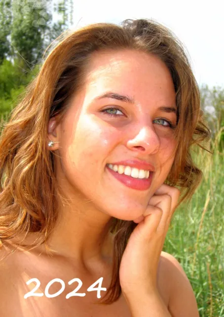 EXKLUSIVER FKK KALENDER 2024 mit Scarlett (18 Jahre alt) limited ...