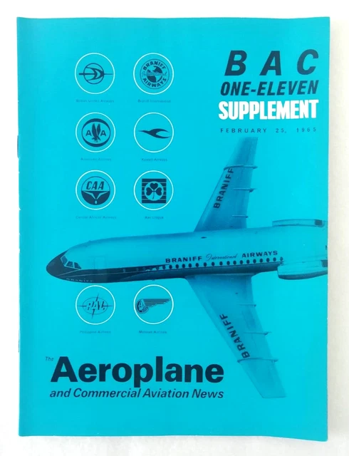 BAC ONE-ELEVEN AIRCRAFT 1965 Aeroplane & Commercial Aviation News ...
