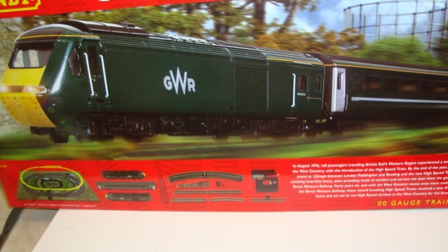 HORNBY R1230 GWR HST High Speed Train Set OO Gauge - Boxed -Brand NEW £ ...