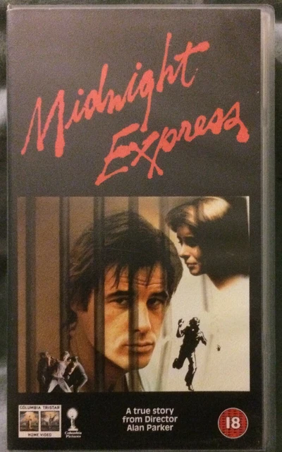 MIDNIGHT EXPRESS VHS Video 1978 John Hurt Brad Davis Giorgio Moroder £0 ...