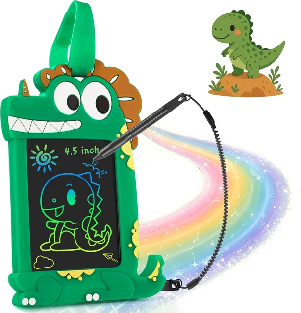 ONKELYIM PORTABLE LCD Writing Tablet for Kids, Colorful Doodle Board ...
