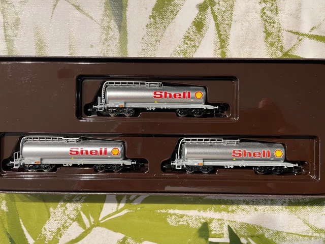 MÄRKLIN MINICLUB KESSELWAGEN "Shell" Spur Z 82201 25 Jahre Jubiläum EUR ...