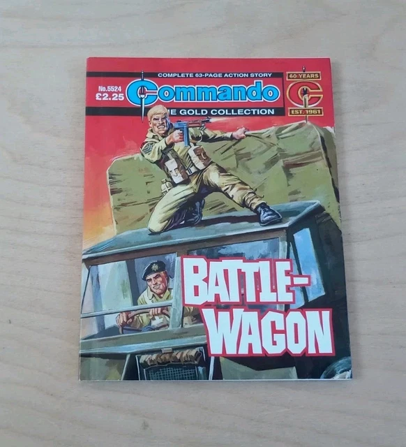 COMMANDO COMIC~BATTLE-WAGON (5524) The Gold Collection-60 Years £4.25 - PicClick UK