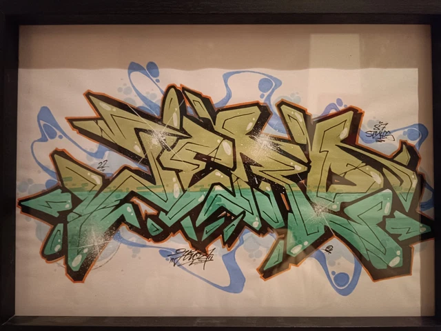 JERO 87 - Graffiti sur papier 21x29,7cm /cope2/seen/t-kid/taki/stayhigh ...