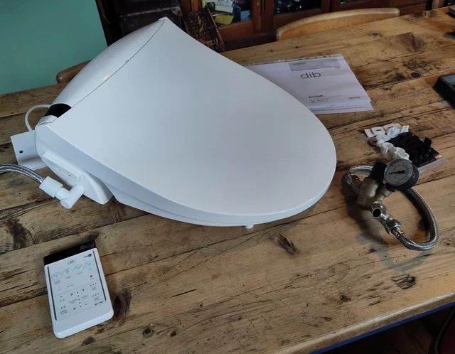 AQUA SIGMA DIB C-750R Wash Dry Toilet Seat Remote Controlled (£540 New ...