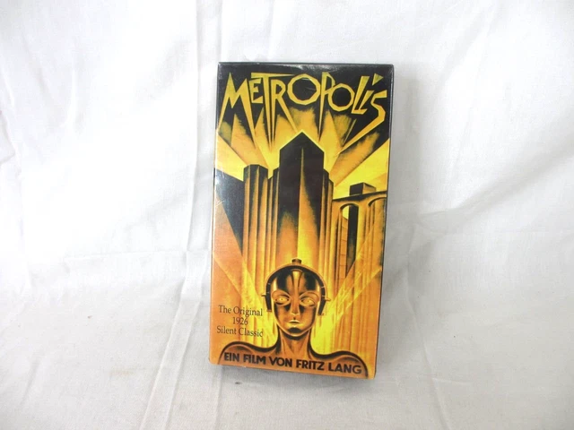 METROPOLIS FRITZ LANG Used VHS Classic Sci-Fi ALPHA Video £16.95 - PicClick UK