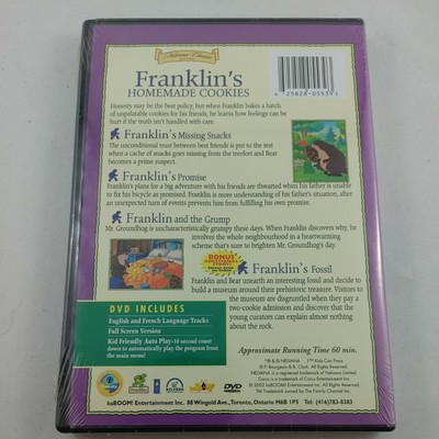 FRANKLIN: FRANKLINS HOMEMADE Cookies (DVD, 2006, Canadian) New b42 £10. ...