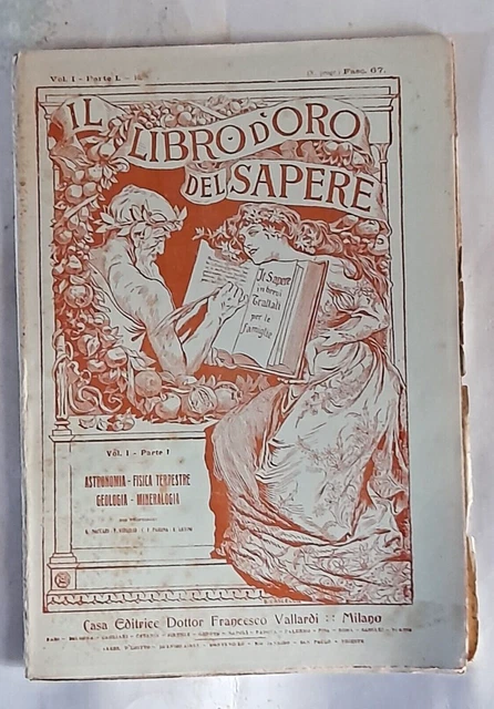 IL LIBRO D'ORO DEL SAPERE-ASTRONOMIA-FISICA TERRESTRE-MINERALOGIA ...