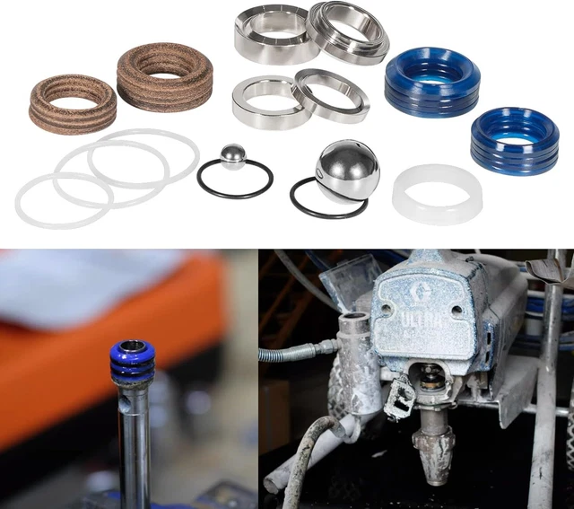 248213 244198 PUMP Repair Packing Kit for Graco Airless Sprayer 1095 ...