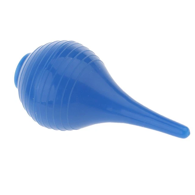 EAR WASHING SYRINGE Bulb Ear Wax Removal Air Pump Blower Nasal ...