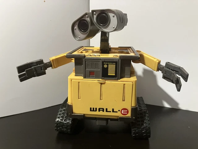 DISNEY PIXAR WALL-E Transforming Cube Robot Thinkway Toys Pop Out Toy ...