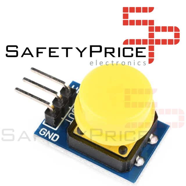ARDUINO RASPBERRY PI Yellow 12x12mm Touch Switch Button Module $1.74 ...