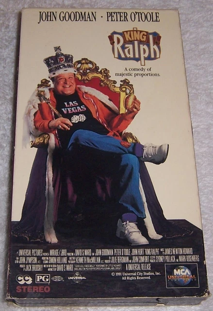 KING RALPH VHS Video John Goodman Peter O'Toole £2.75 - PicClick UK