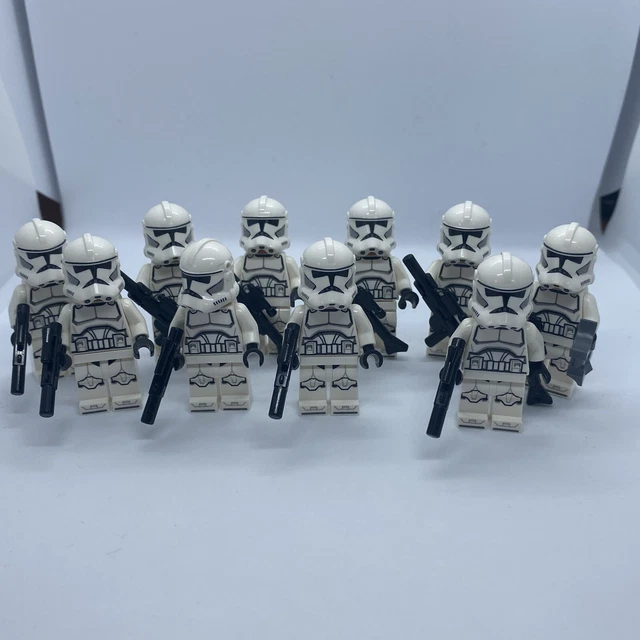 LEGO STAR WARS Clone Trooper Phase 2 Minifigures X10 From 75372. £49.99 - PicClick UK