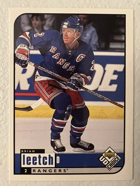 HOCKEY- 1998-99 UPPER Deck Choice Brian Leetch Rangers de New York EUR ...