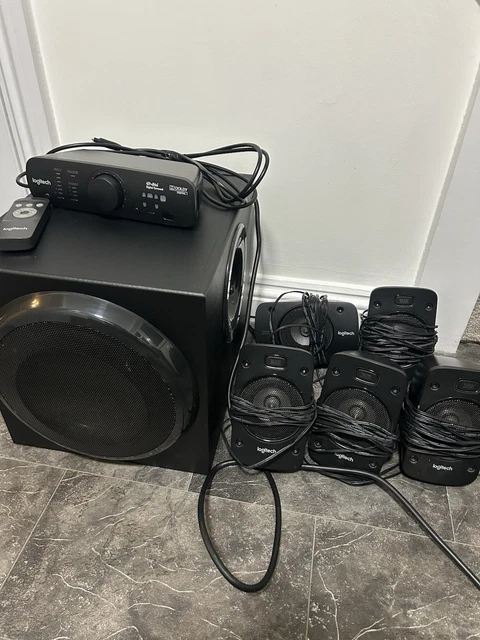 LOGITECH Z906 5.1 Surround Sound Speaker System THX, Dolby Digital, DTS ...