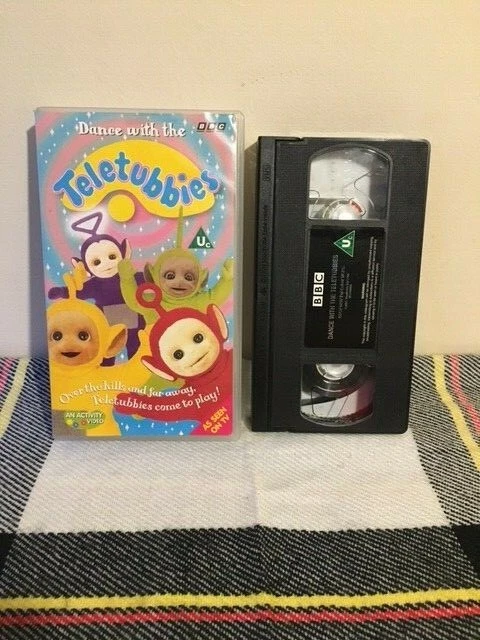 BBC DANCE WITH The Teletubbies 1997 On VHS Video Cassette Tape NO CASE ...