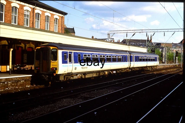 35MM ORIGINAL RAILWAY Slide- BR Sprinter DMU 156413 @ Stockport £1.99 ...