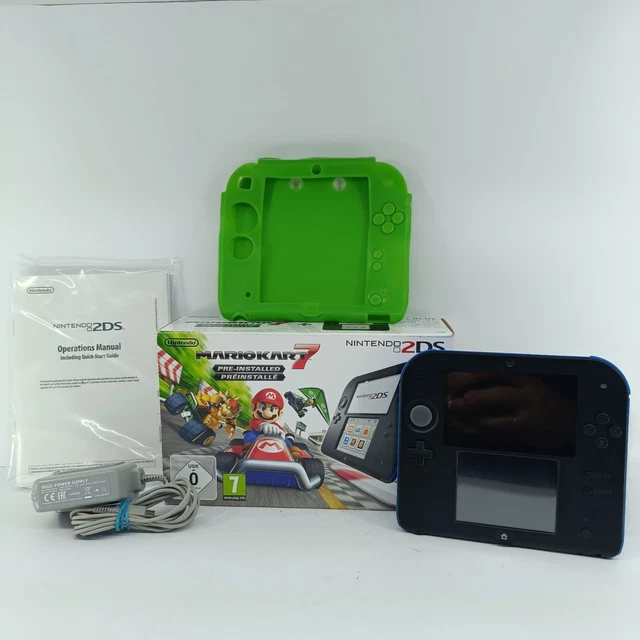 CONSOLE NINTENDO 2DS COMPLETO Mario Kart Edition COMPLETO FUNZIONANTE ...