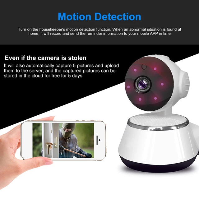 Q6 WIFI CAMERA Plug Play Ptz Hd-compatible 960p Mini Security Ptz ...