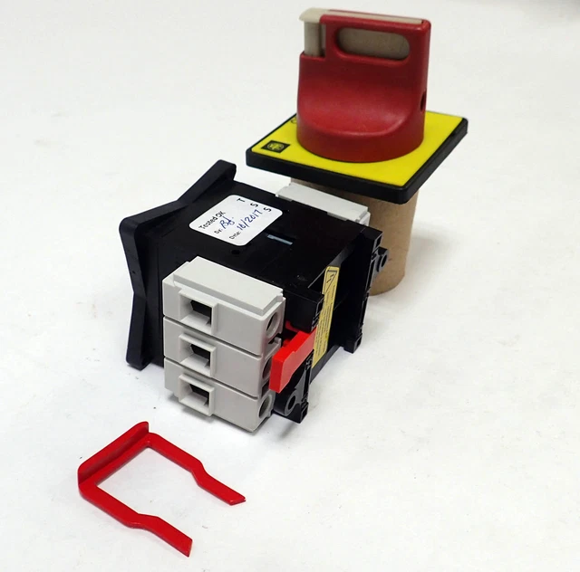 TELEMECANIQUE AC 21 40A 3 Pole Emergency Stop Main Switch 660V~ $45.00 ...