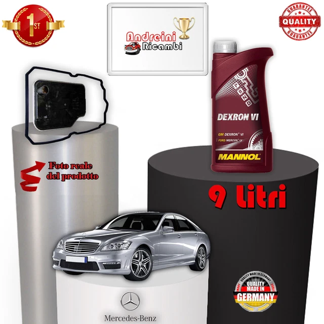 KIT FILTRO CAMBIO Automatico E Olio Mercedes W221 S 65 Amg 463Kw 2011 ...
