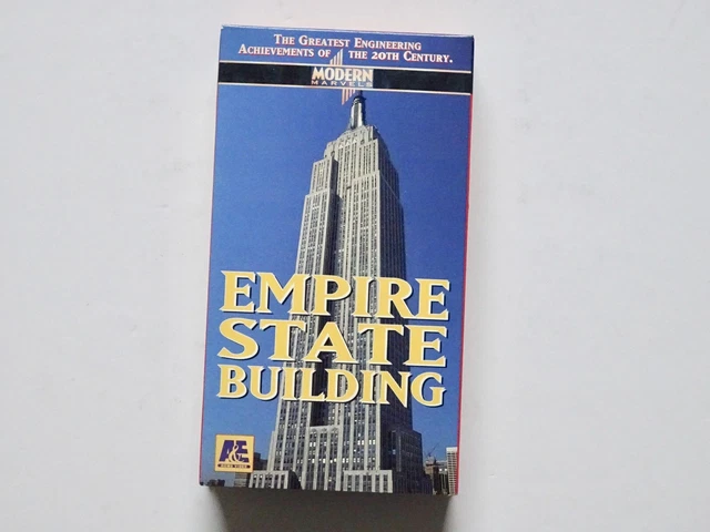 MODERN MARVELS: EMPIRE State Building VHS Video A&E Engineering ...