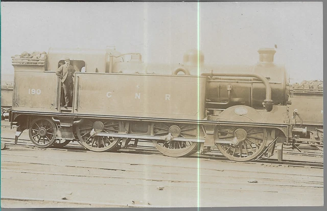 RARE OLD R/P Postcard - Great Northern Railway Steam Locomotive - C ...