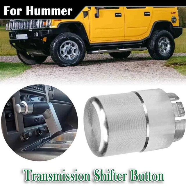 TRANSMISSION SHIFTER BUTTON For Hummer H2 03-07 Gear Shift Handle Knob ...