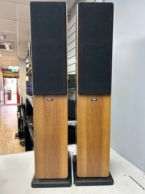 TIBO TI 420 loudspeakers floor standing HIFI speakers £59.99 - PicClick UK