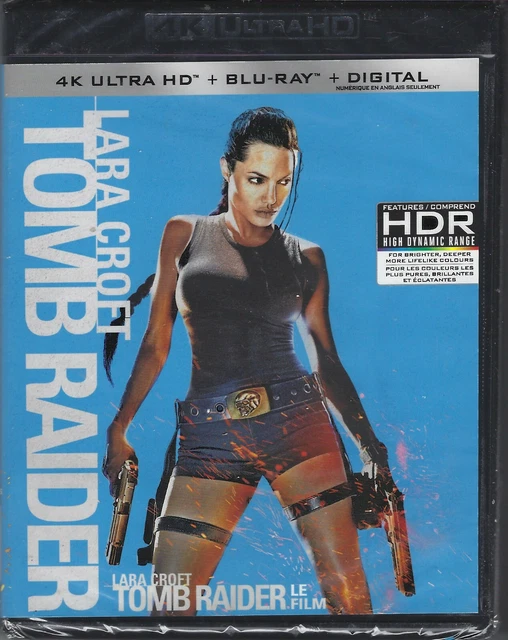 NEW- LARA CROFT: Tomb Raider [4K Ultra HD, Blu-ray, Digital, Canadian] $26.99 - PicClick CA