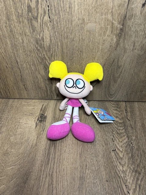 2000 DEXTER'S LABORATORY - Dee Dee - Soft Plush Toy Doll Bean Bag 8 ...