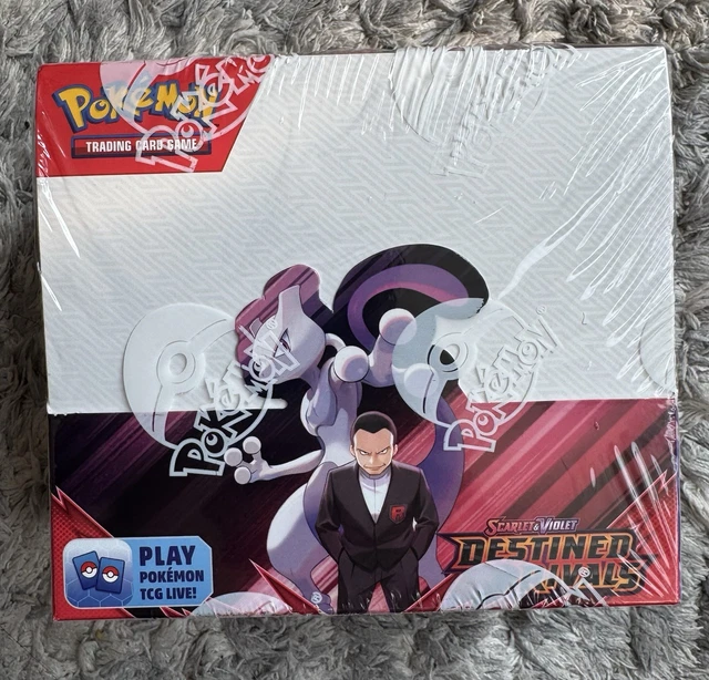 POKEMON SCARLET & Violet Destined Rivals Booster Display Box 36 Packs ...