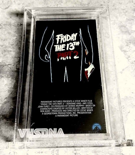 FRIDAY THE 13TH Part 2 (1981) Vhs + Sticker - Beckett Graded 8.5/10 - Watermarks £323.00 ...