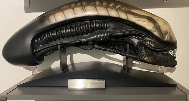 SIDESHOW COOLPROPS H.R. GIGER Museum 1:1 ALIEN Head Taille Vie (134/ ...