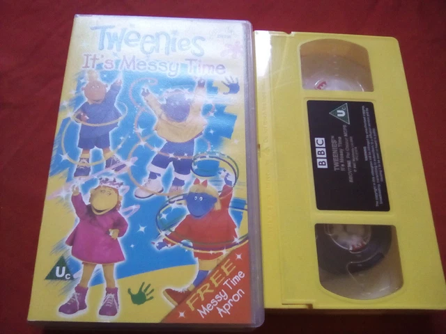 TWEENIES - IT'S Messy Time VHS Video Tape Cassette Vintage Children’s ...